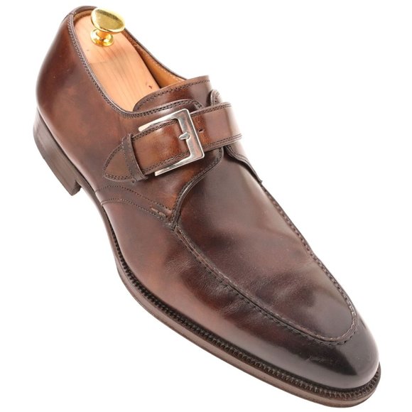 Magnanni | Shoes | Magnanni Spain Monk Strap Dress Shoes Loafers Mens ...